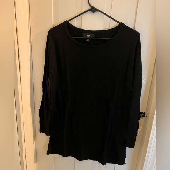 Mossimo Supply Co. | Sweaters | Mossimo Target Black Sweater Over Size ...